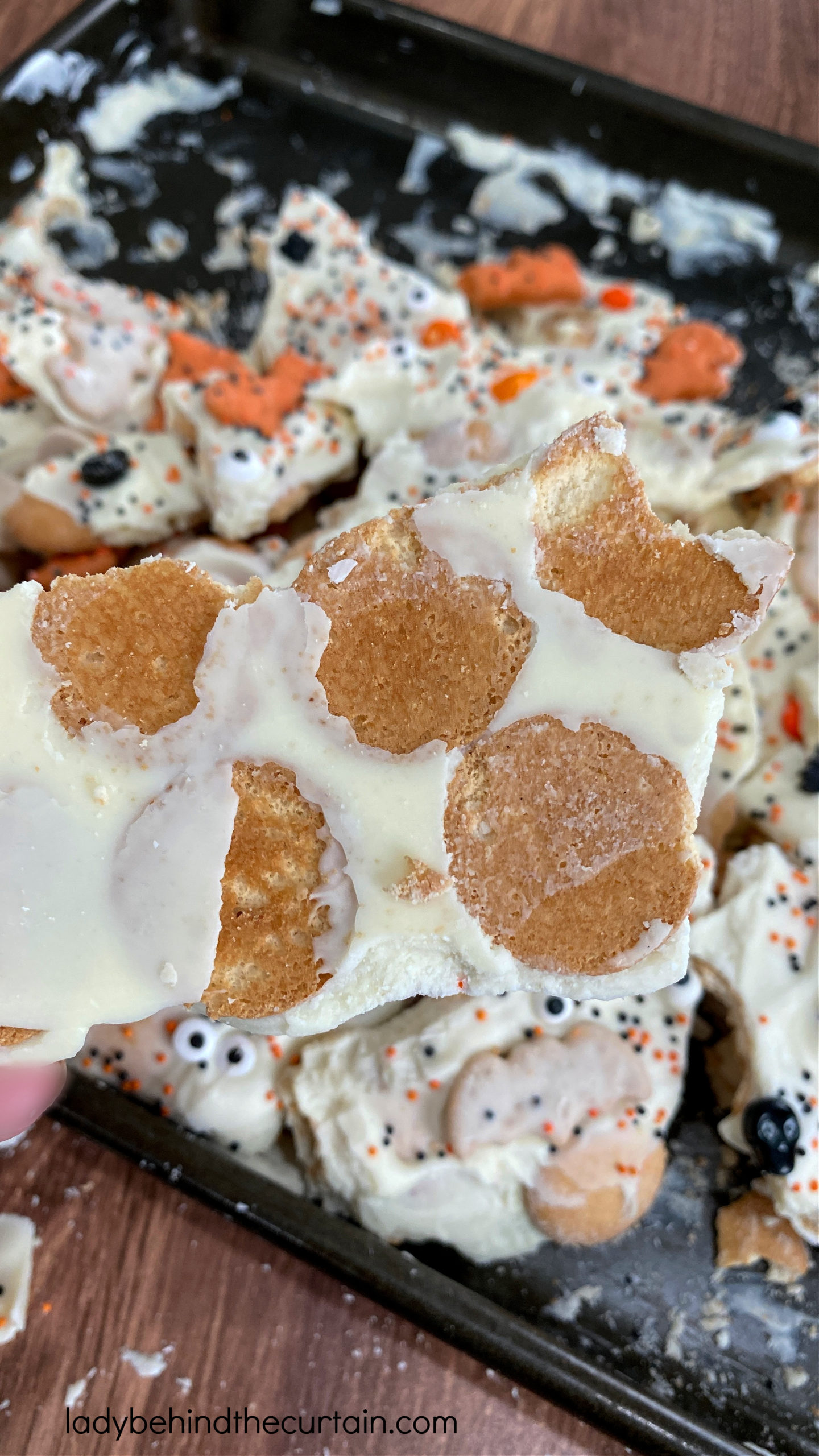 Bats and Cats Halloween Bark