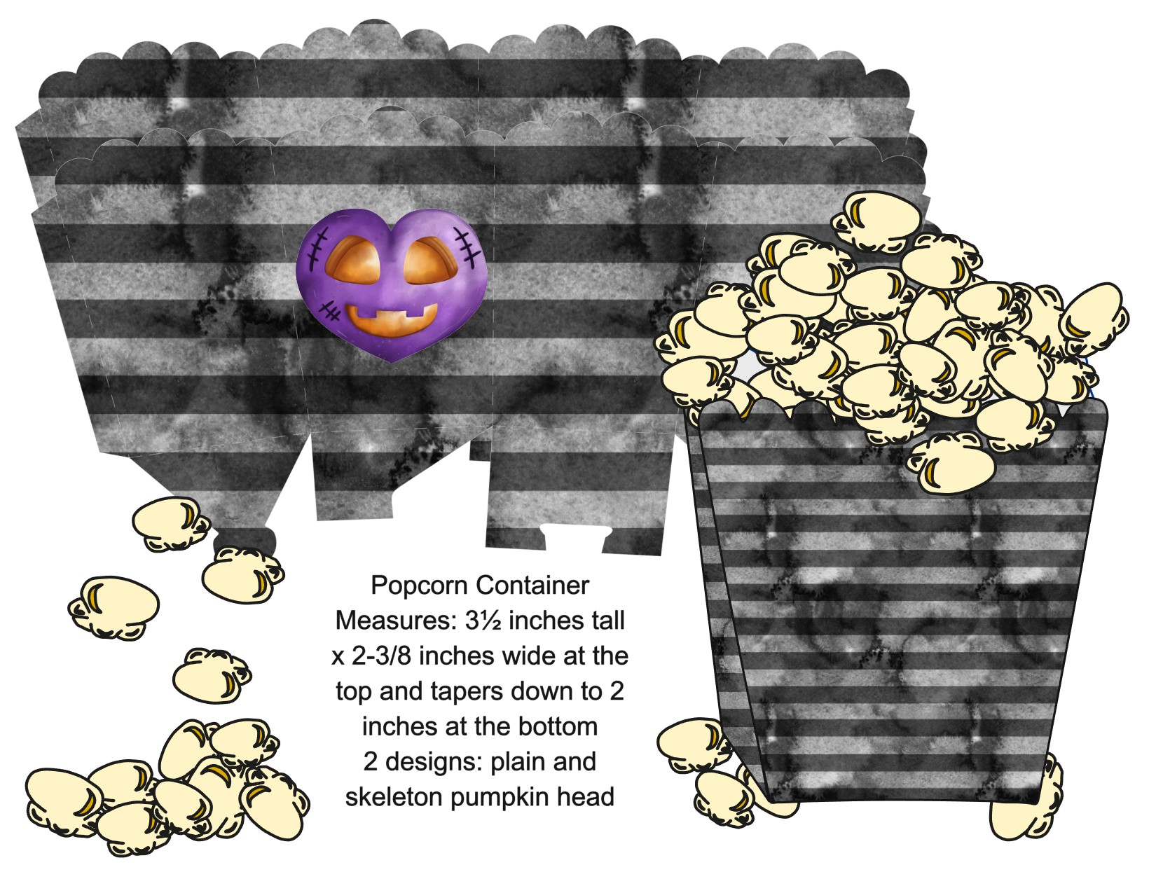 Pumpkin Head Halloween Party FREE Printable Collection