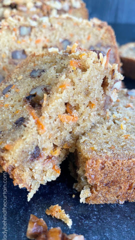 Dark Chocolate Chip Cake Mix Quick Bread