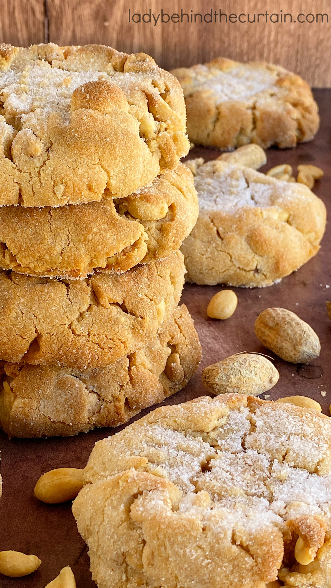 Gourmet Thick Soft Peanut Butter Cookies