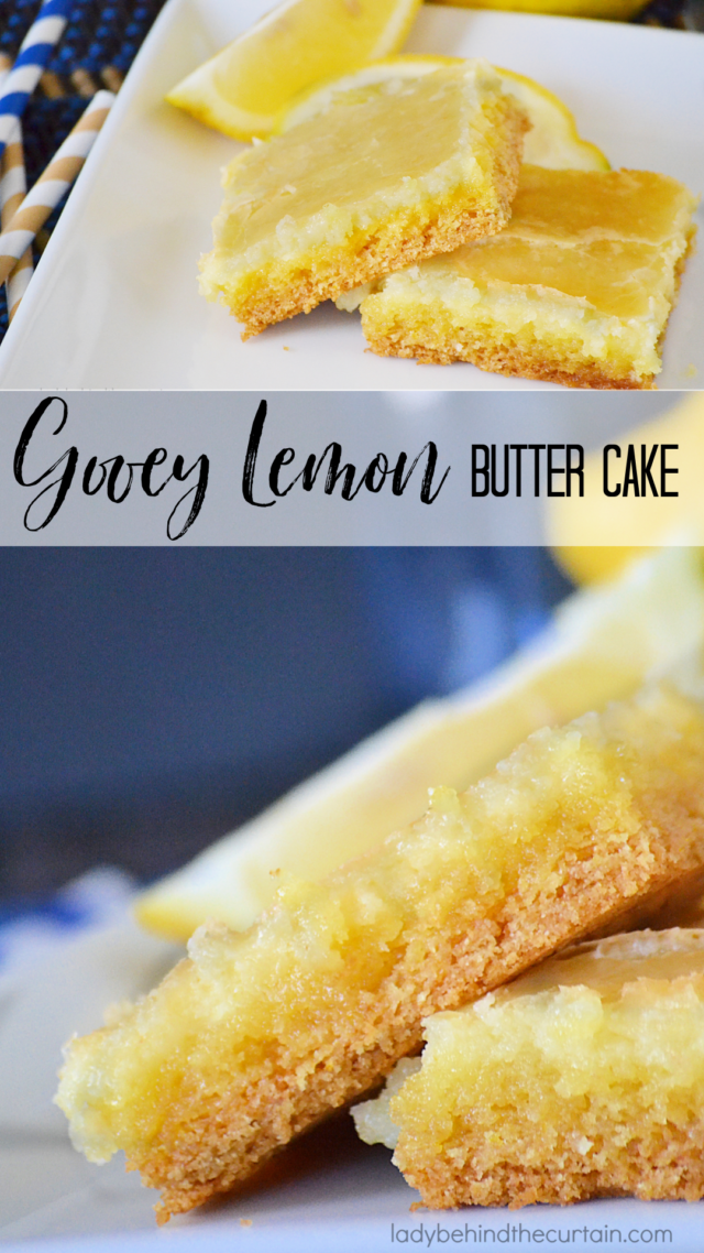 Gooey Lemon Butter Cake