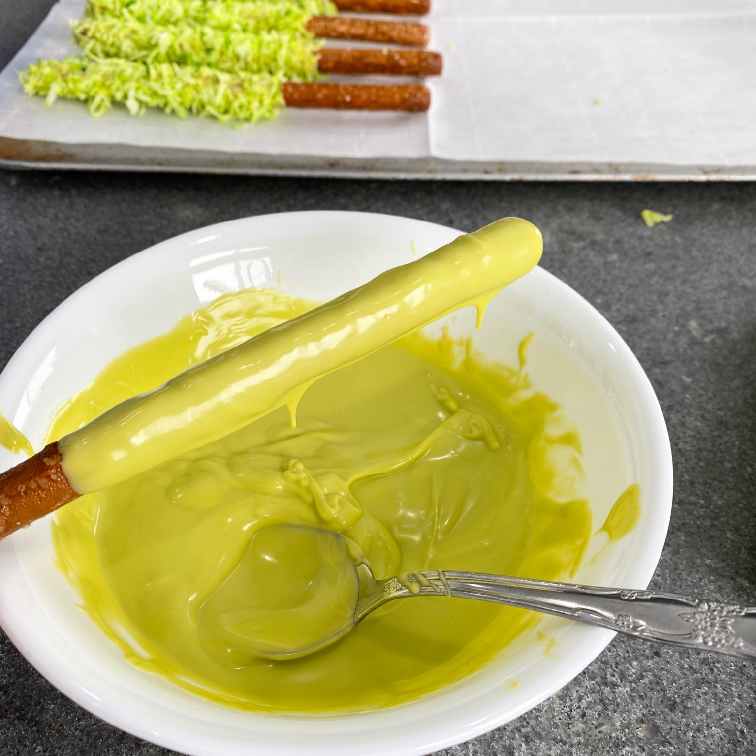 Two Easy To Make Decorated Easter Pretzels