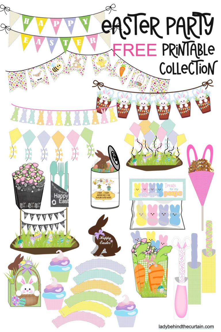 FREE Party Printable Collections - Lady Behind the Curtain