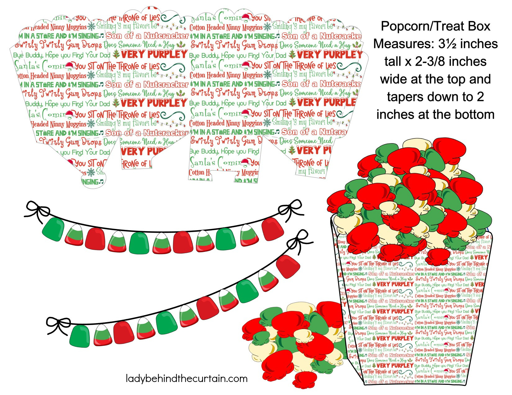 Elf Movie Inspired Christmas Party FREE Printable Collection