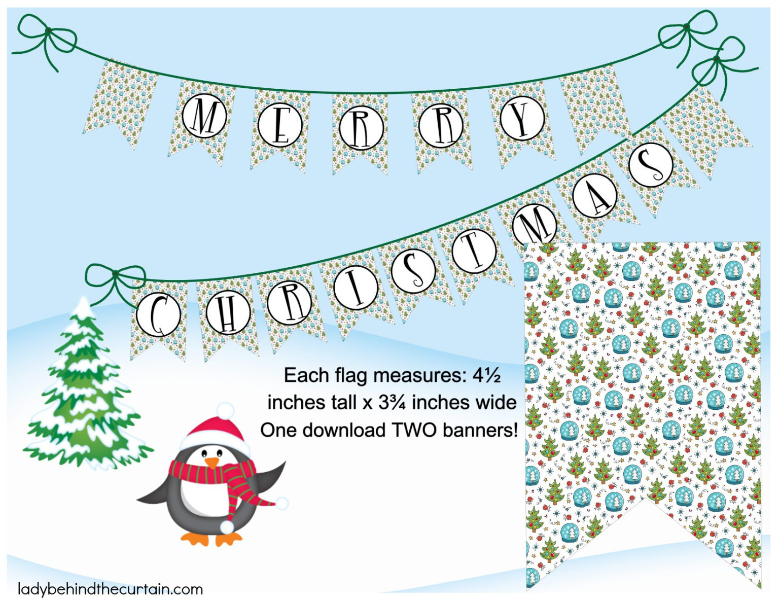 Holiday Party Banners FREE Printable Collection