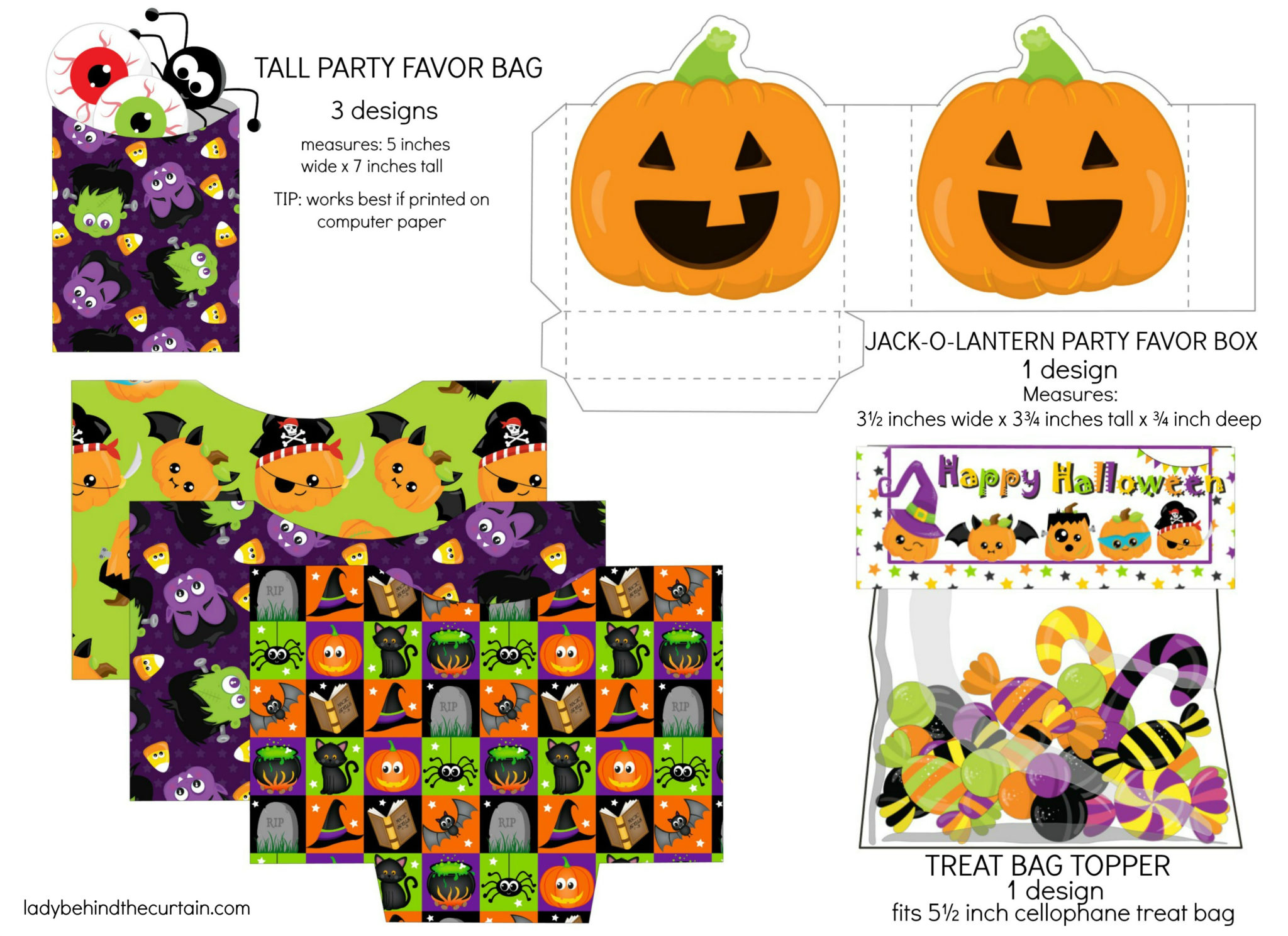 Kid's Halloween Party FREE Printable Collection