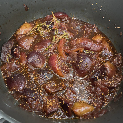 Homemade Balsamic Fig Sauce