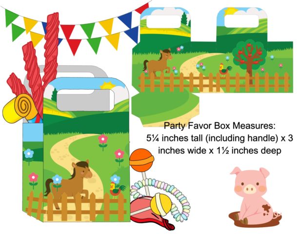 Kids Farm Themed Birthday Party FREE Printable Collection