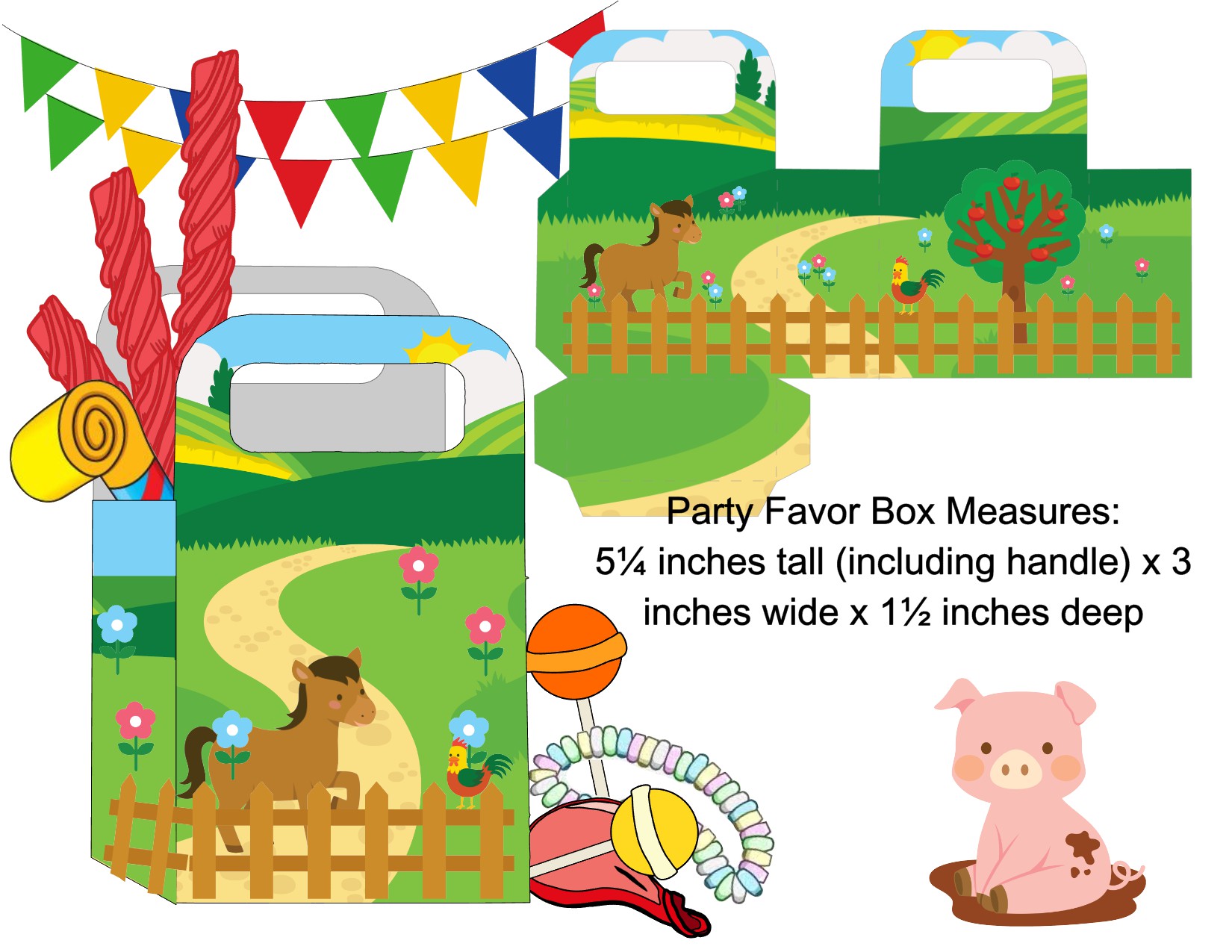 Kids Farm Themed Birthday Party FREE Printable Collection