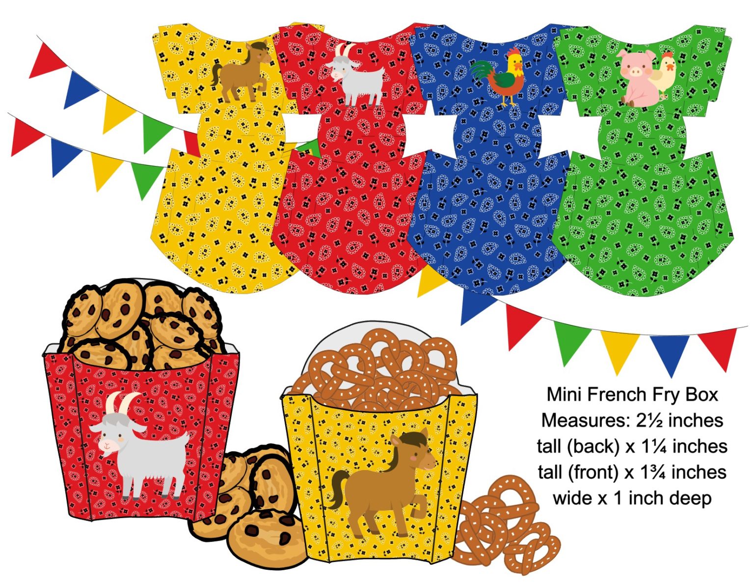 Kids Farm Themed Birthday Party FREE Printable Collection