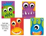 Cartoon Monster Party FREE Printable Collection