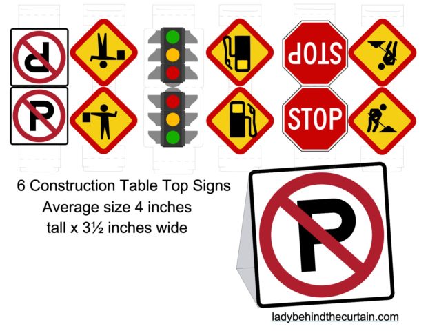 Construction Kids Birthday Party FREE Printable Collection