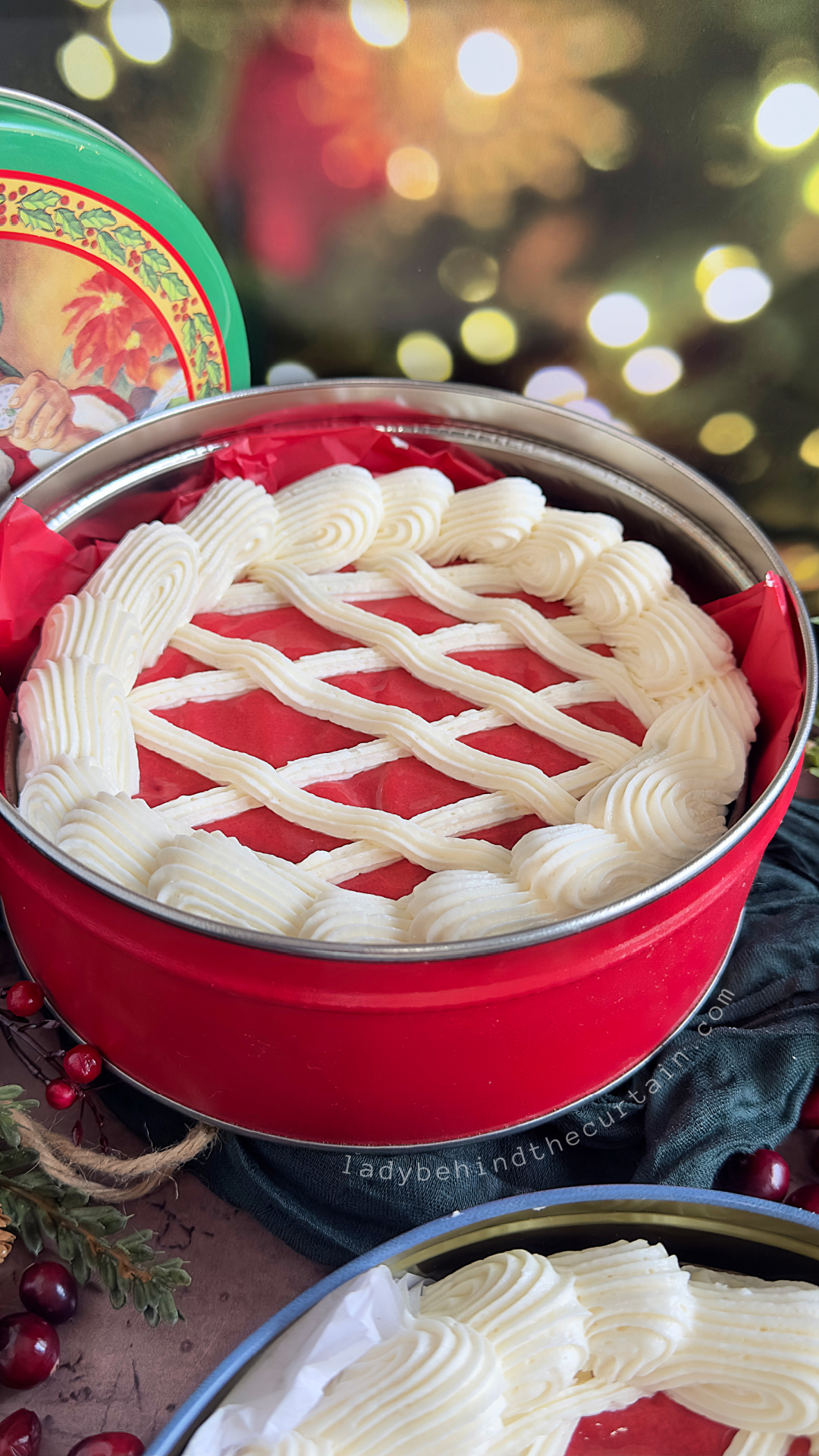 White Chocolate Cake with Cranberry Crud: A Stunning Holiday Dessert in ...