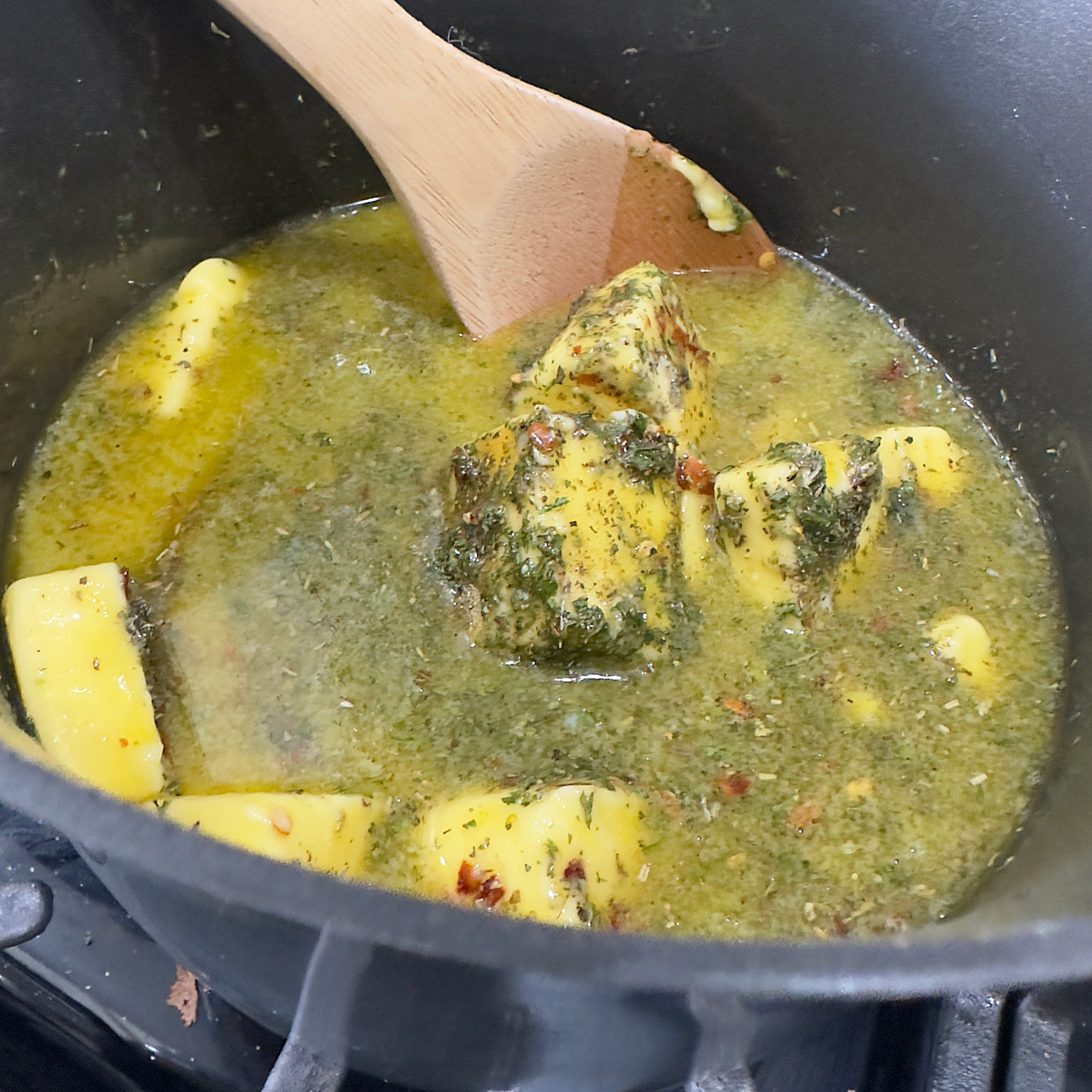 Spicy Herb Butter Candle