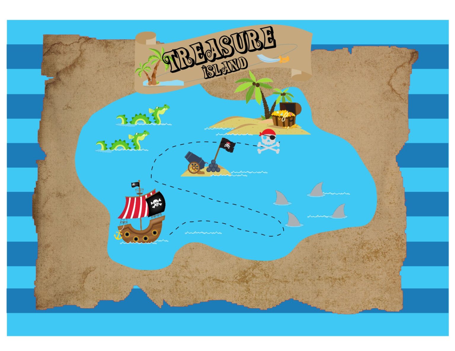 Kids Pirate Birthday Party FREE Printable Collection