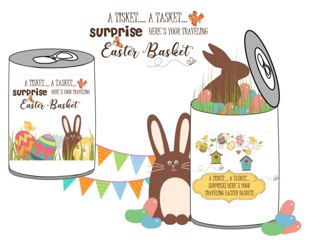 Holiday Party in a Can Wrapper FREE Printable Collection