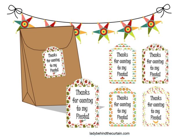 Holiday Party Favors FREE Printable Collection