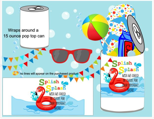 Birthday Party in a Can Wrapper FREE Printable Collection