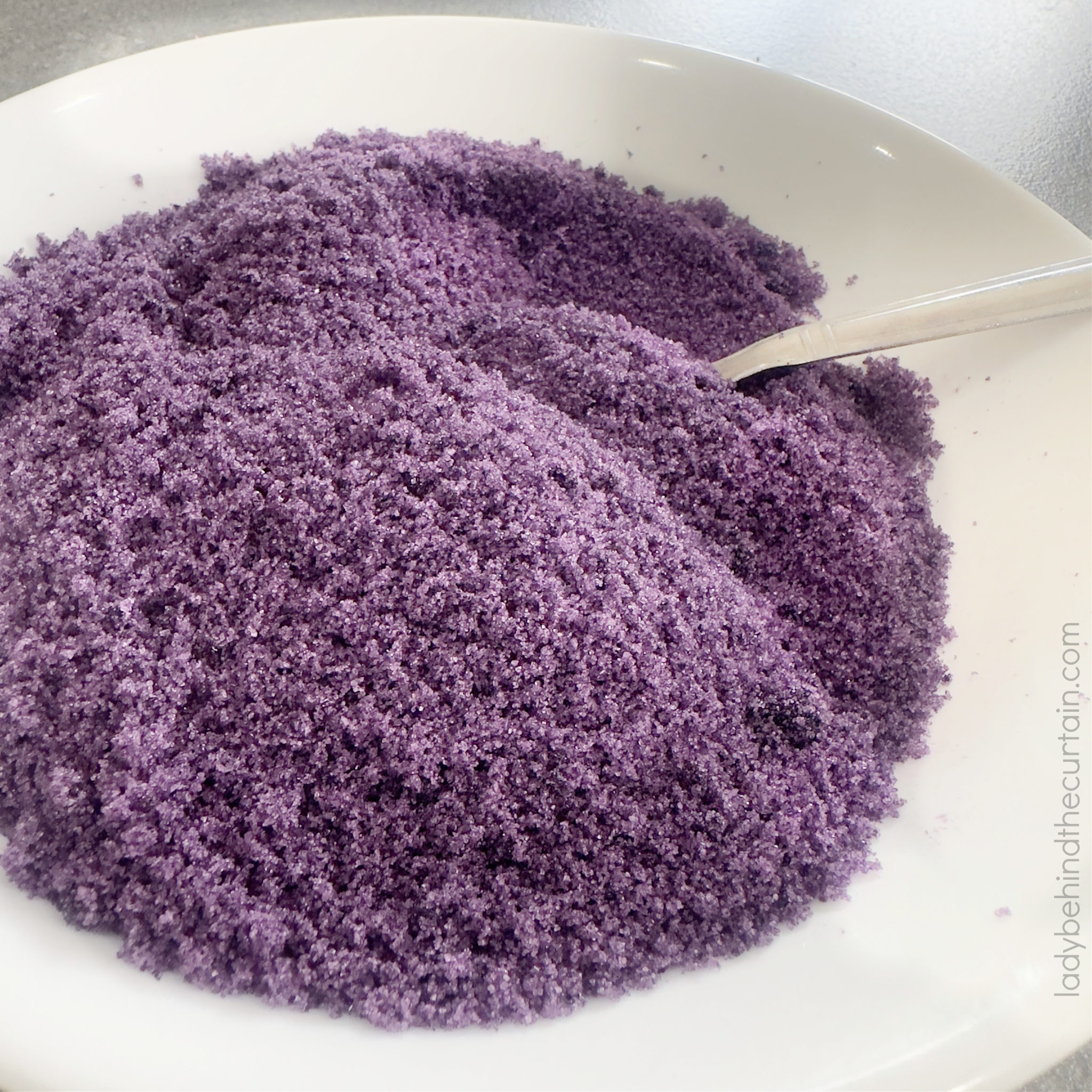 Homemade Ube Ice Cream