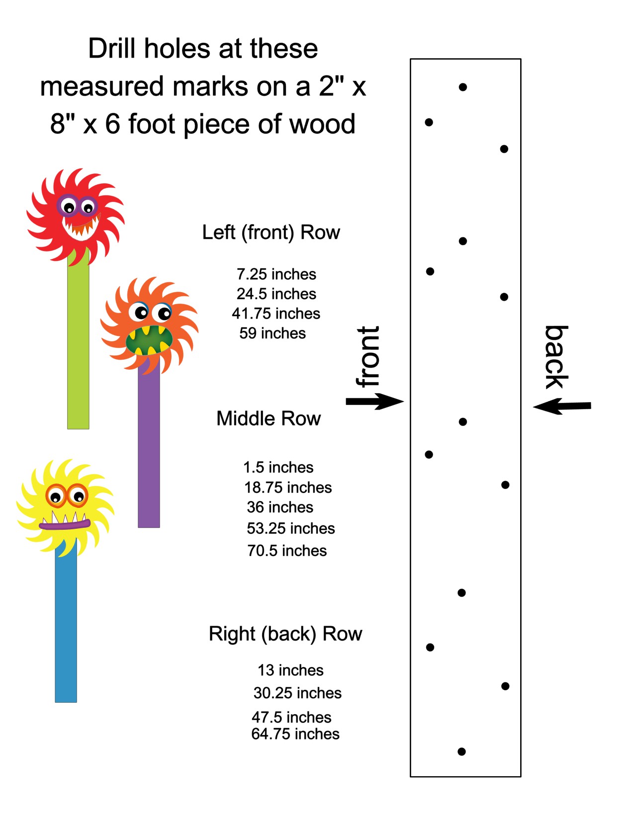 Monster Pool Noodle Centerpiece