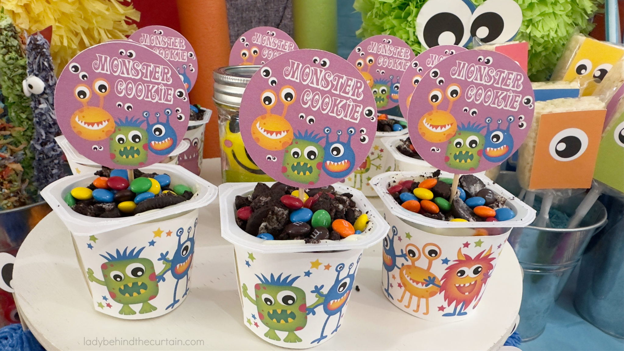 Kid's Monster Theme Birthday Party + Video