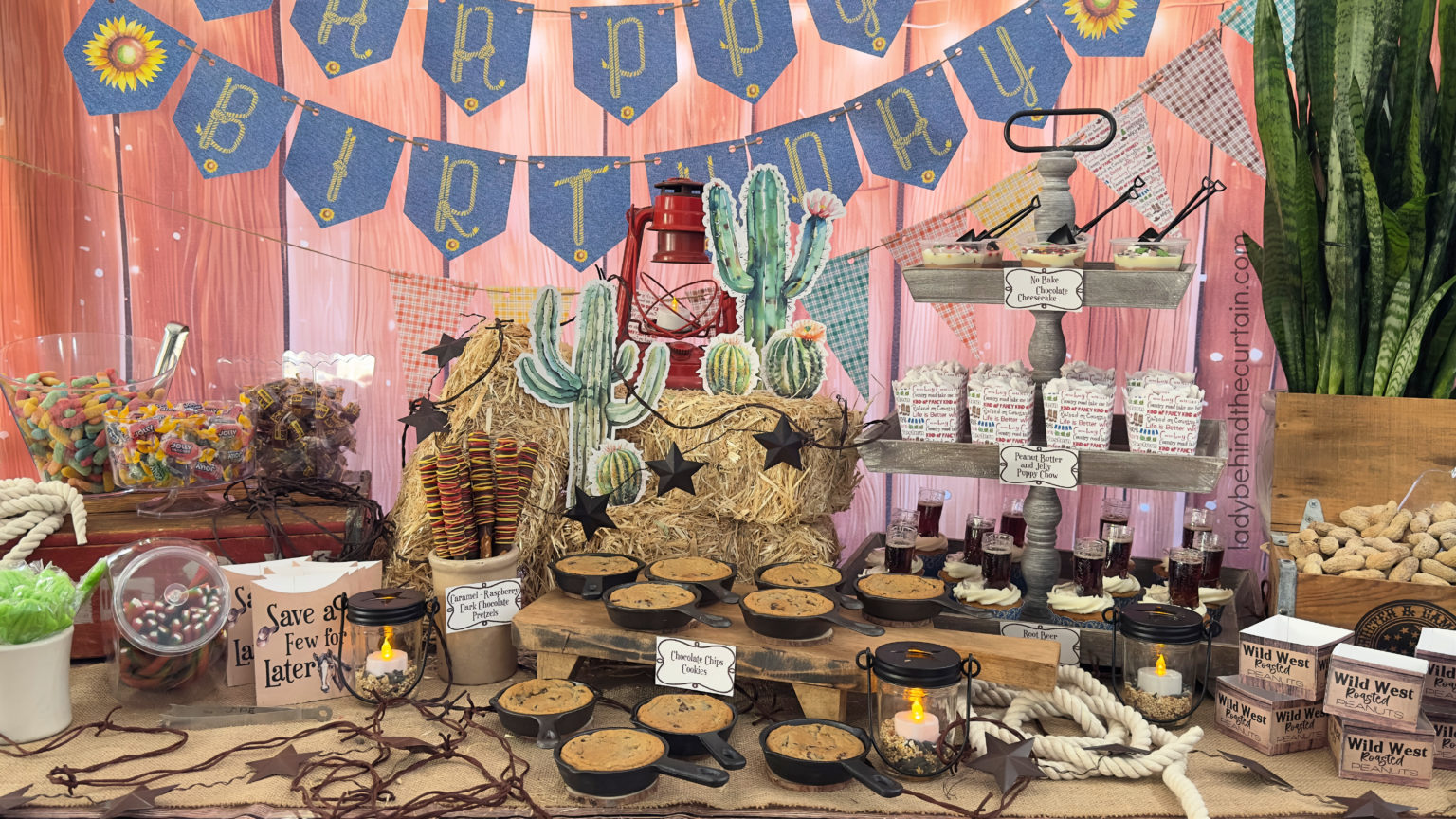 Western Birthday Party FREE Printable Collection