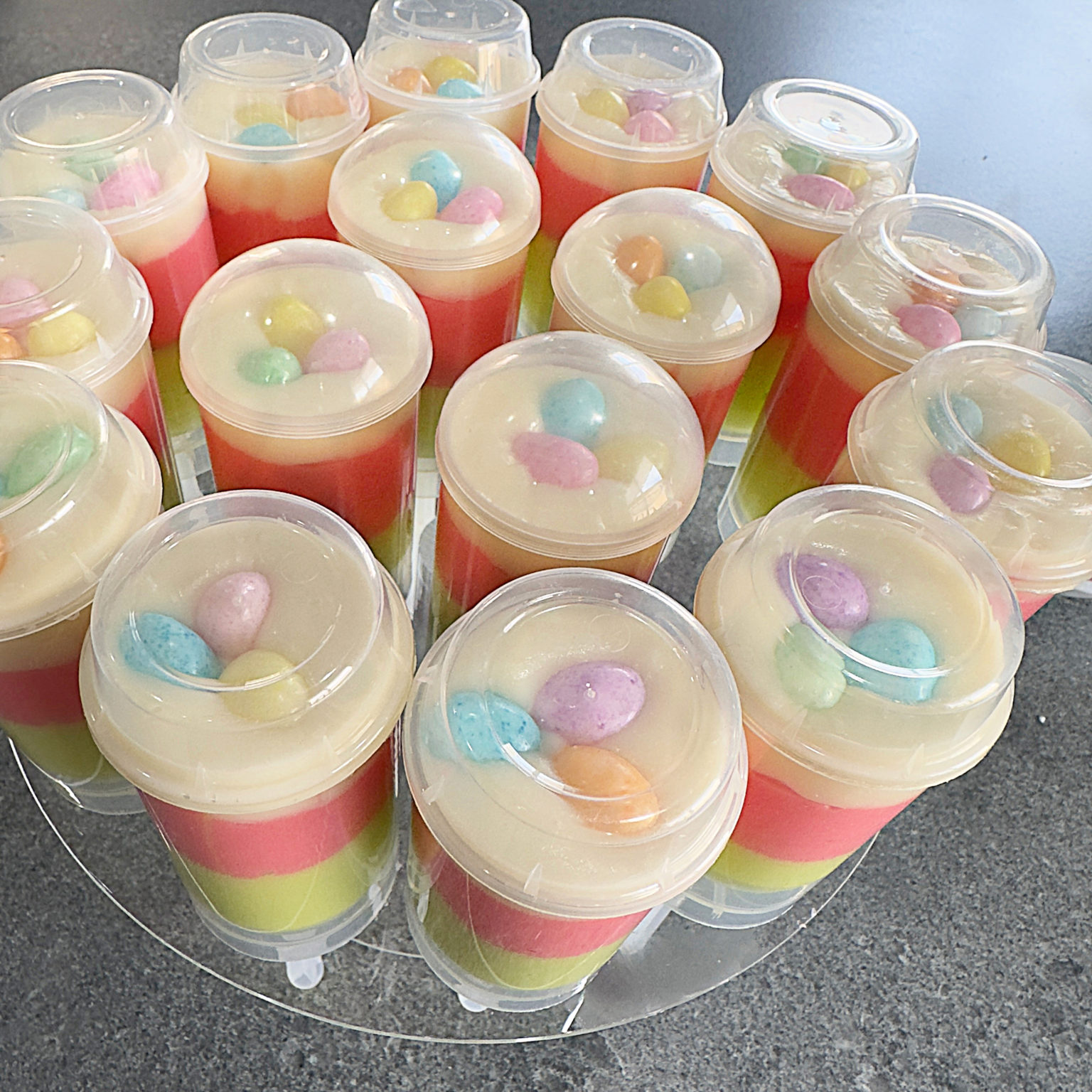 Jelly Bean Fudge Pops