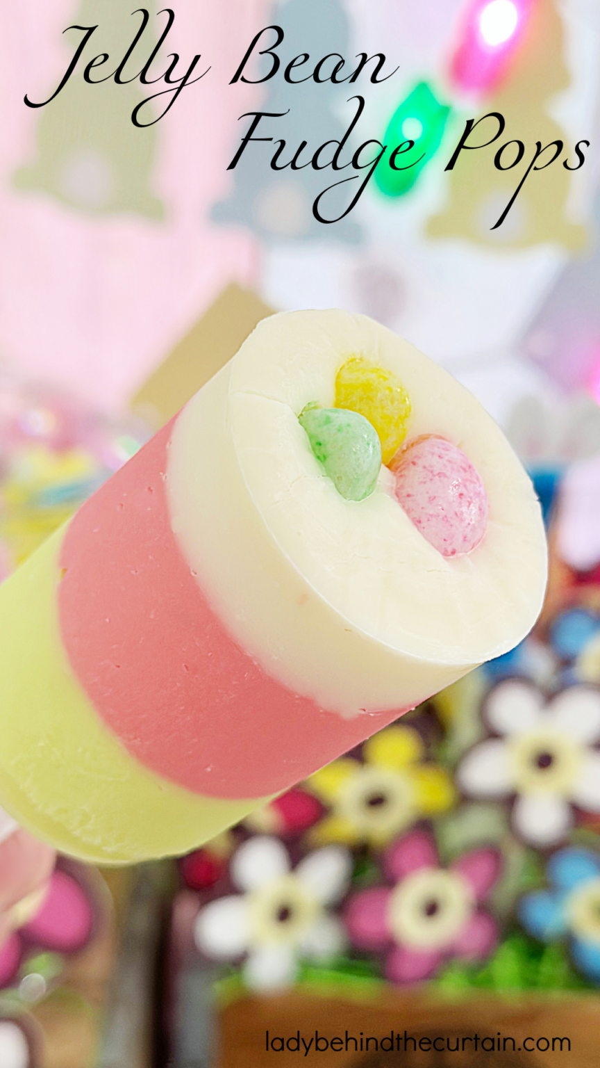 Jelly Bean Fudge Pops