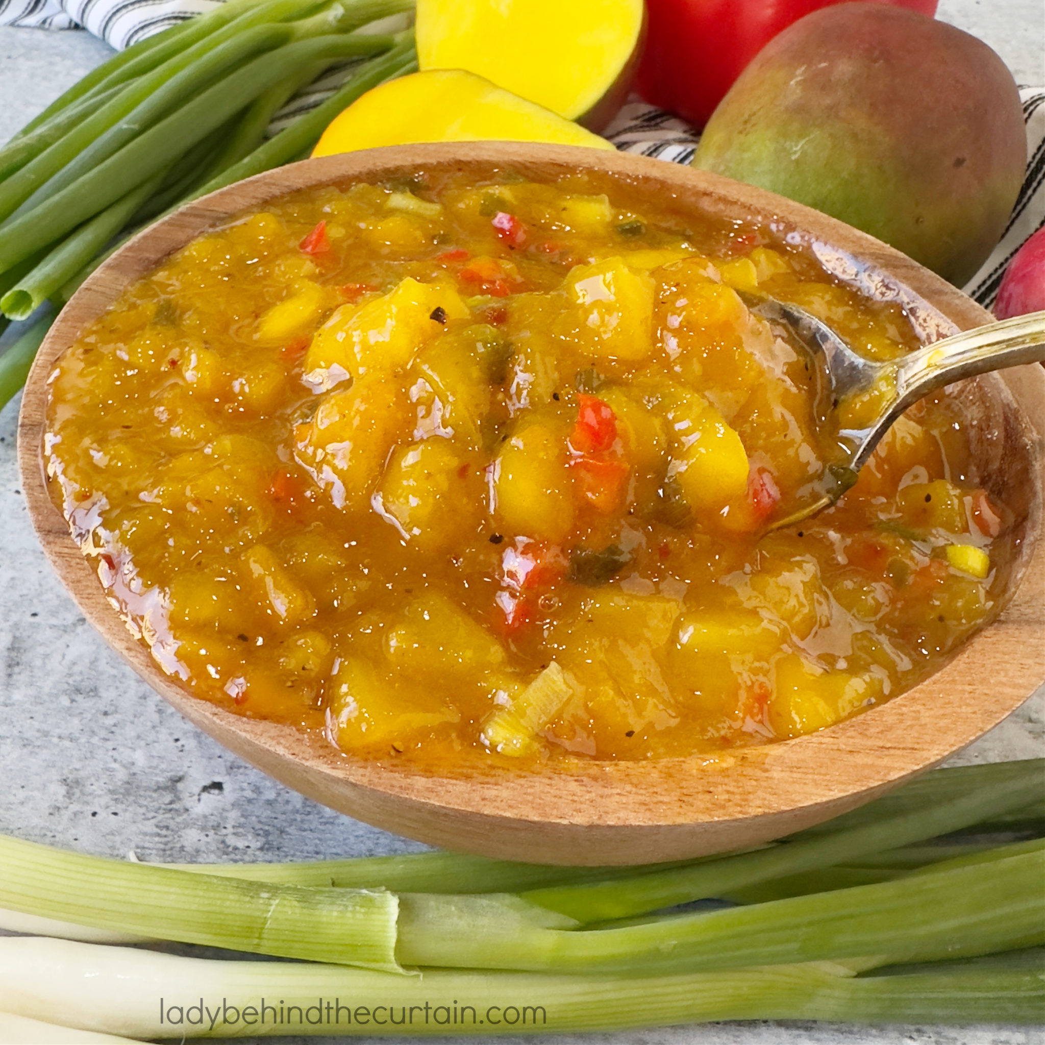 Homemade Spicy Mango Sauce