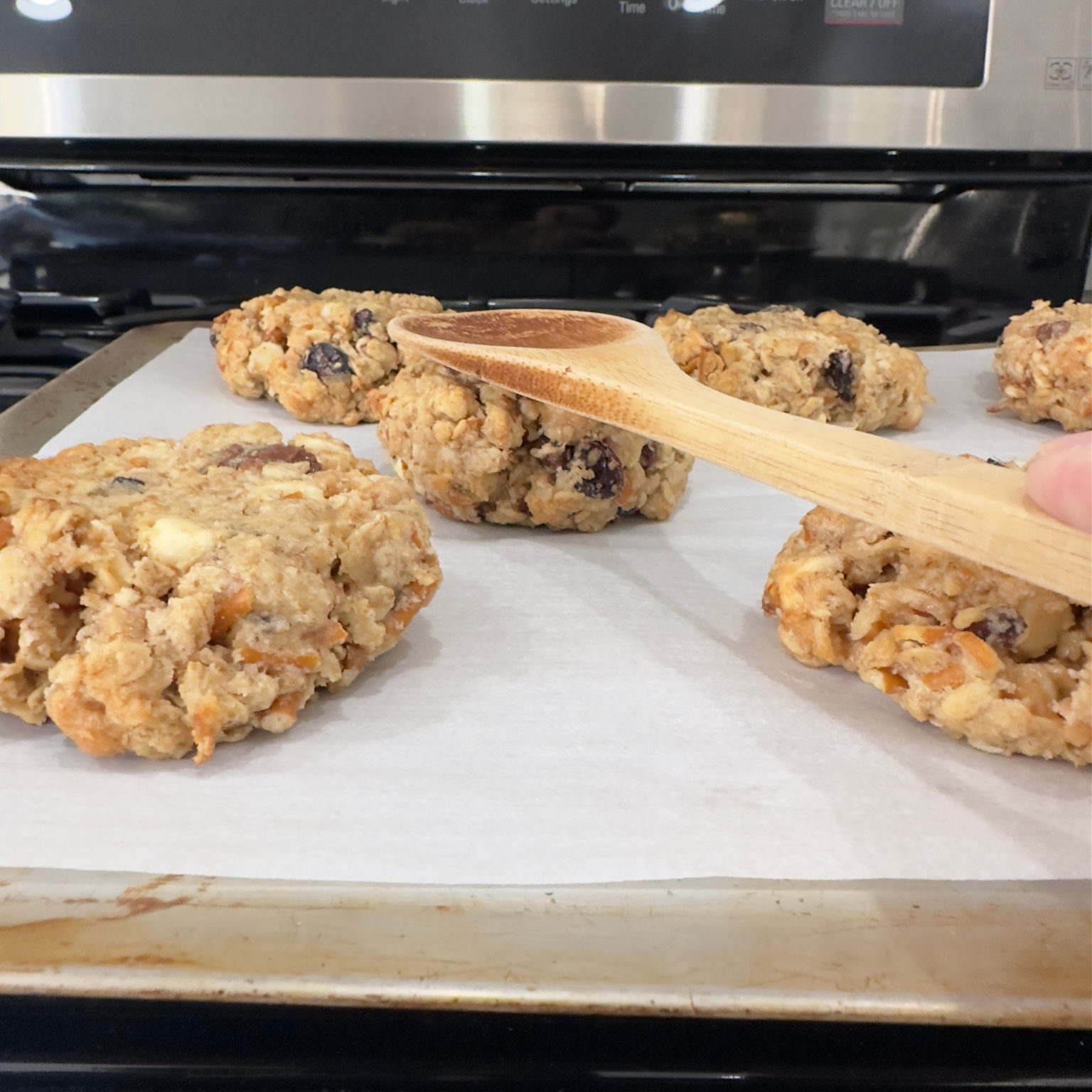 Large, Thick, Chewy, Bakery Size Oatmeal Trash Cookies