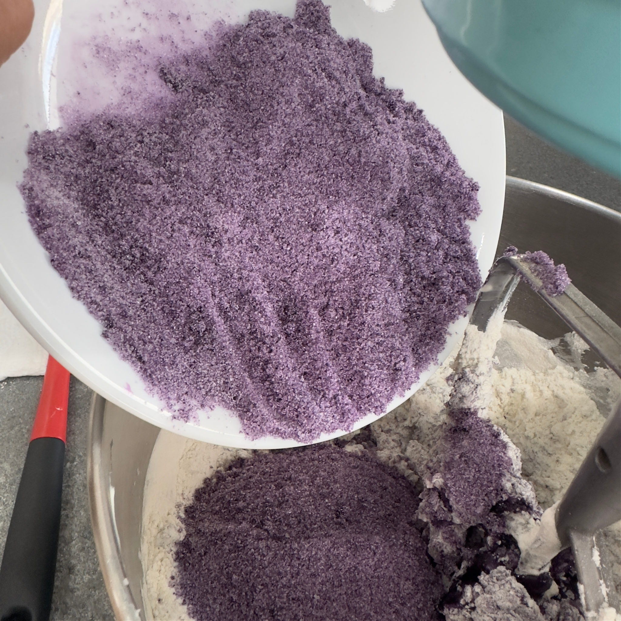 Large, Thick, Chewy Bakery Size Ube Cookies