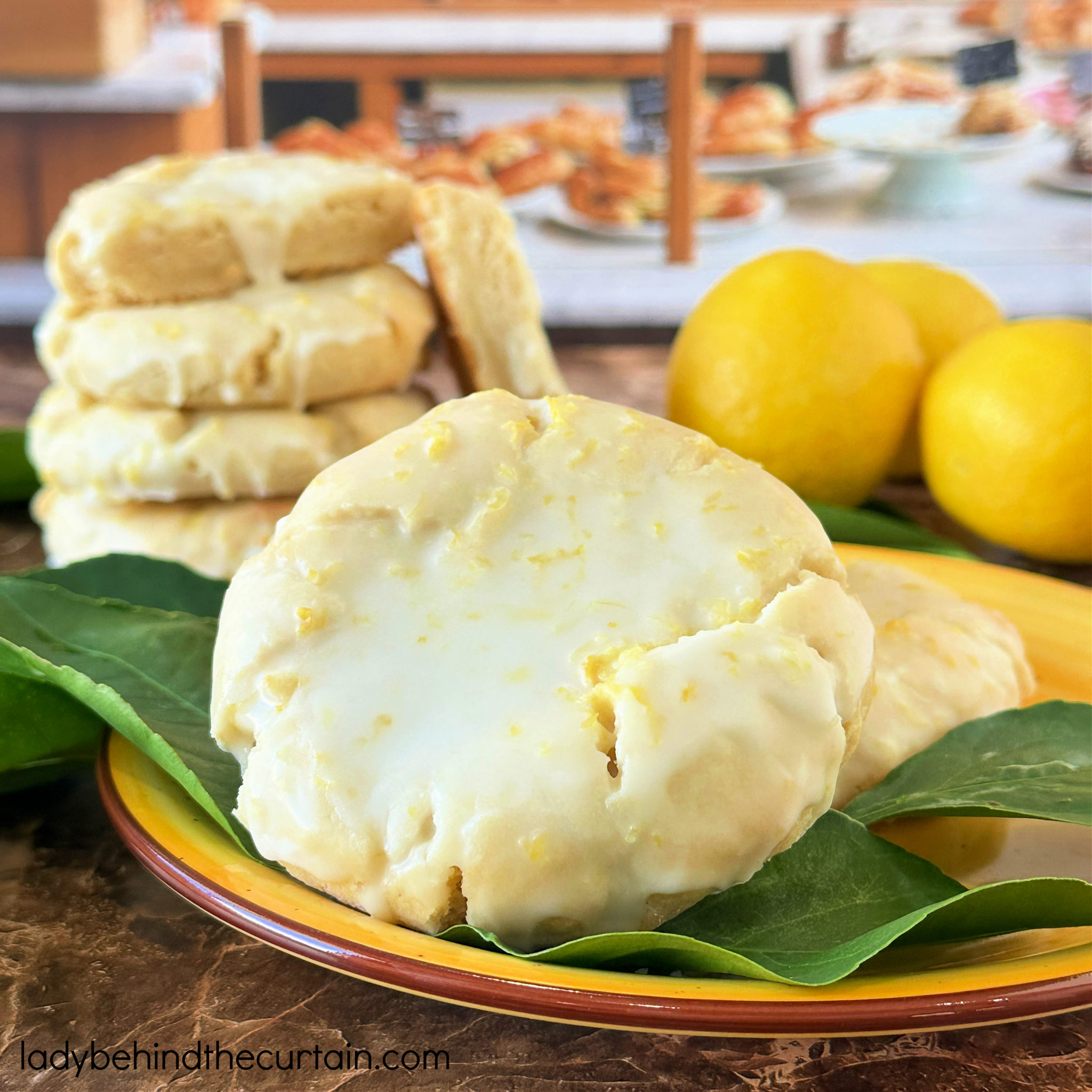 The Best Lemon Glazed Cookies Recipe