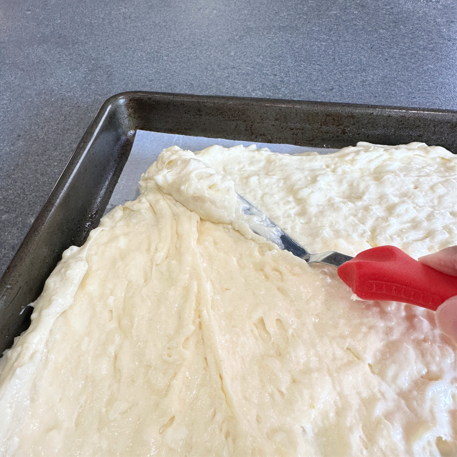 White Chocolate Raspberry Coconut Sheet Cake