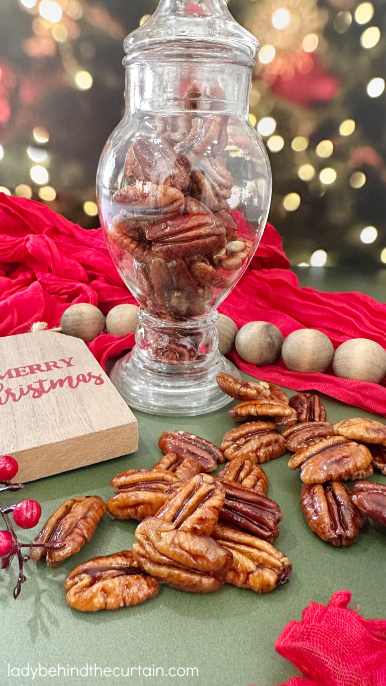 Candied Pecans - 12 Weeks of Christmas Candy