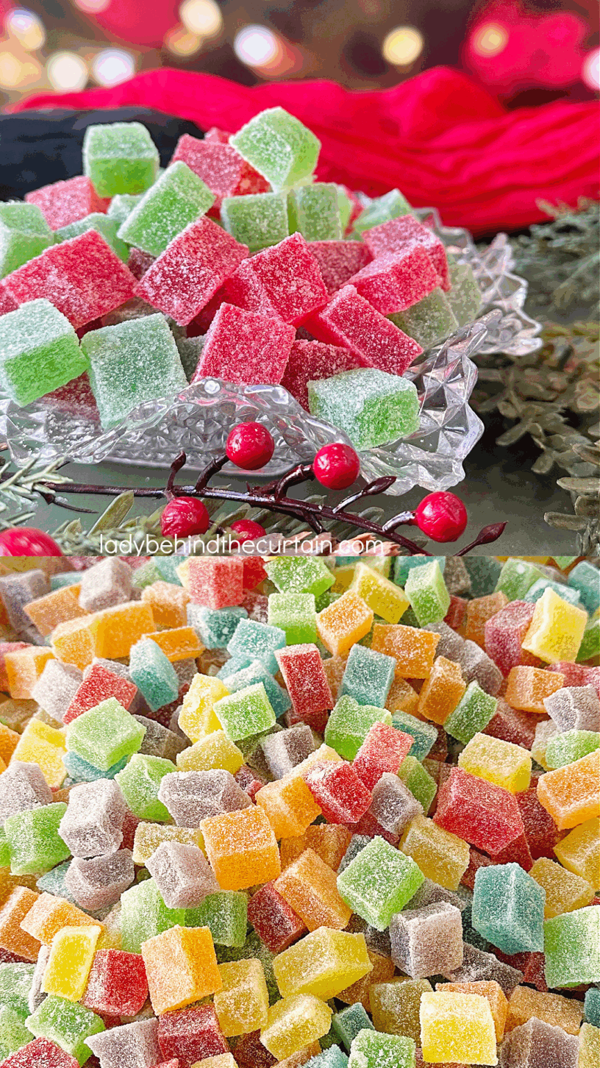 How to Make Homemade Fruity Gumdrops - 12 Weeks of Christmas Candy