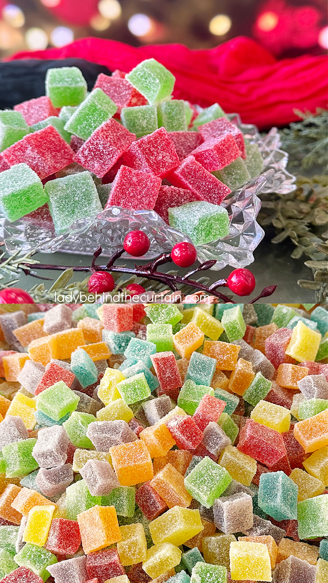 How to Make Homemade Fruity Gumdrops - 12 Weeks of Christmas Candy