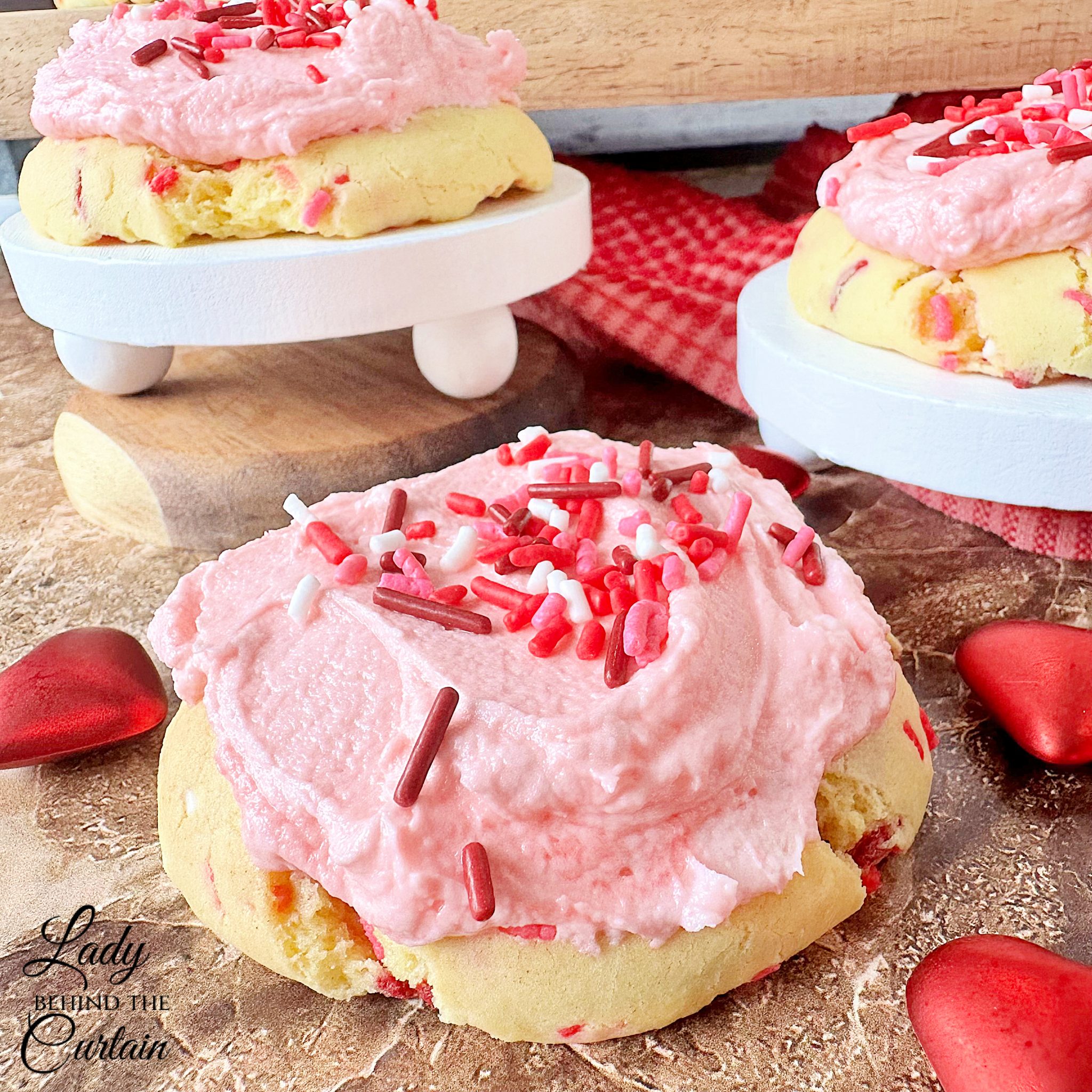 Copycat Bakery Frosted Sugar Cookies