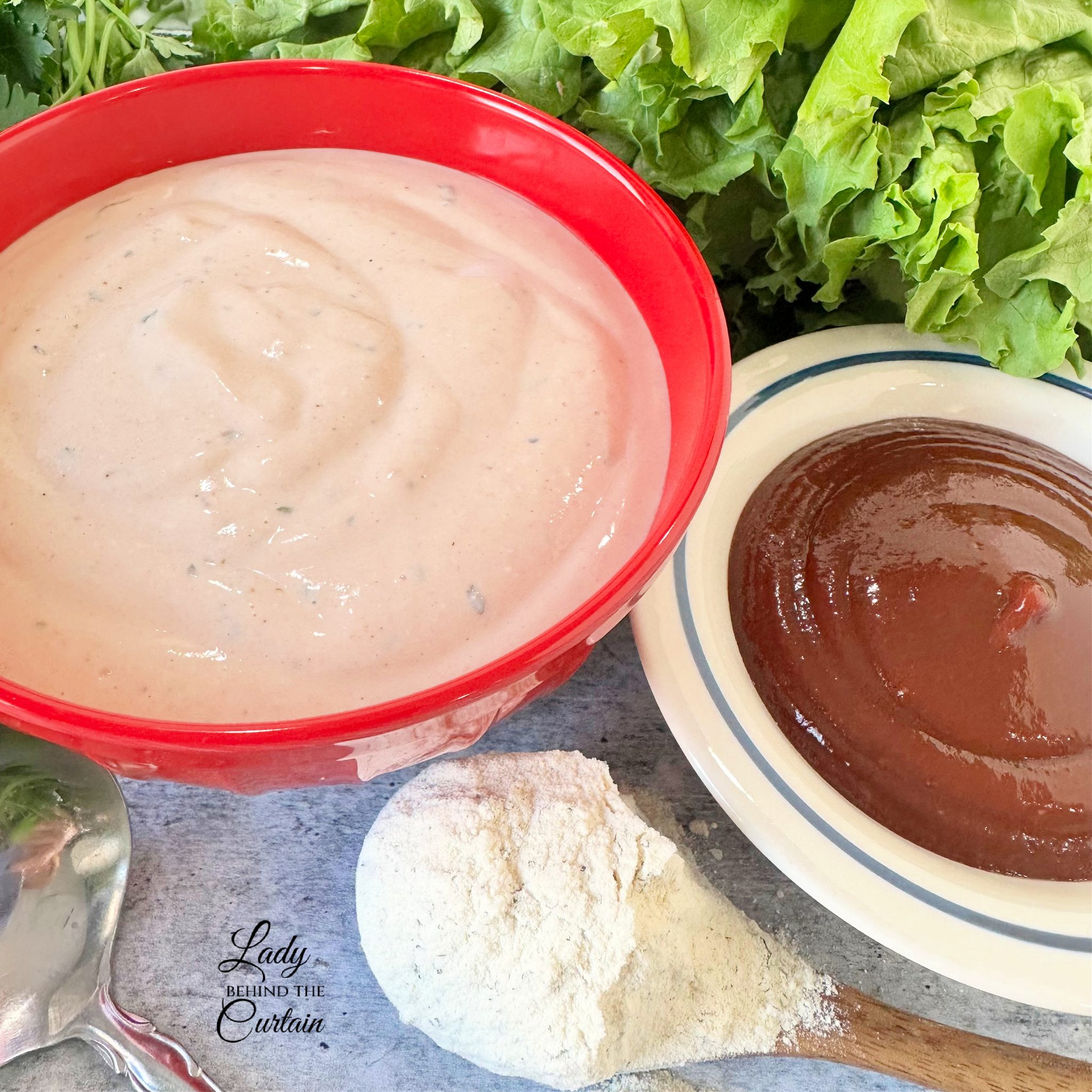 Homemade Barbecue Ranch Salad Dressing Two Ways: Classic or Nonfat ...