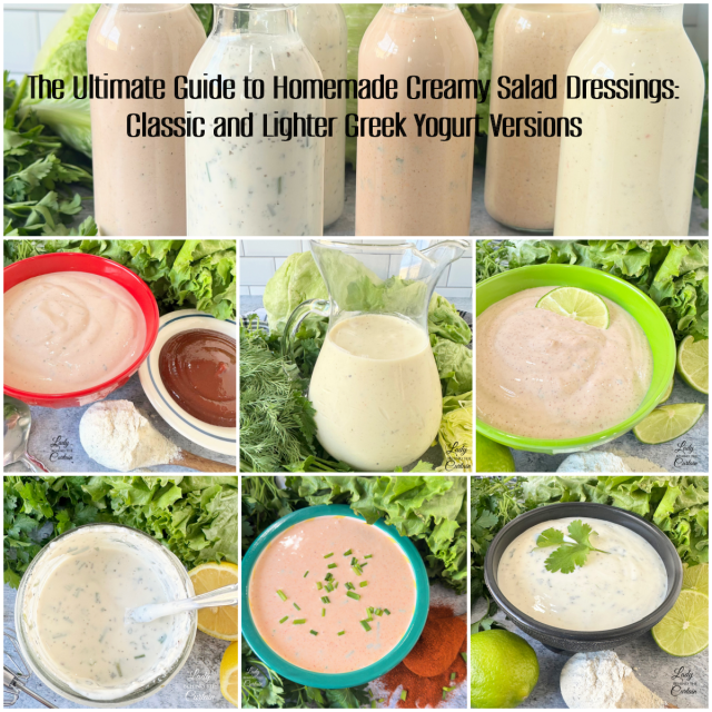 The Ultimate Guide to Homemade Creamy Salad Dressings: Classic and ...