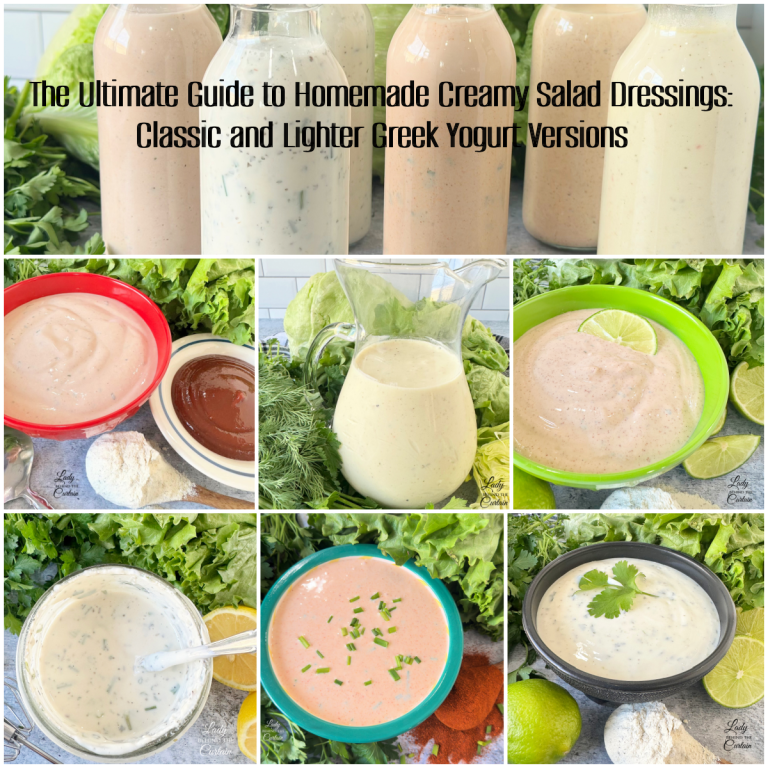 The Ultimate Guide to Homemade Creamy Salad Dressings: Classic and ...