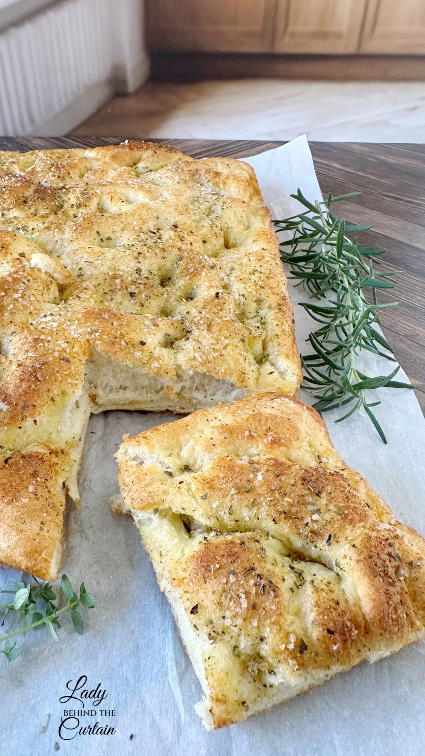 Easy Focaccia Bread Using Rhodes Frozen Dinner Rolls