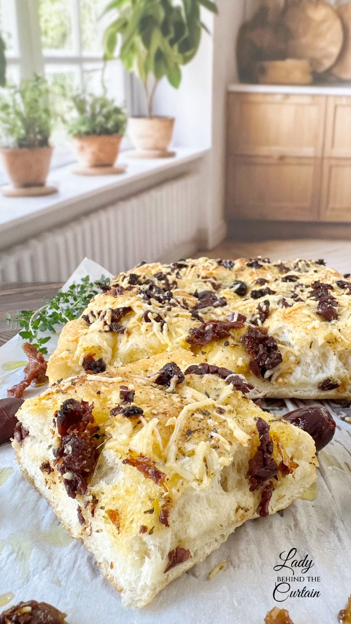 Easy Focaccia Bread Using Rhodes Frozen Dinner Rolls